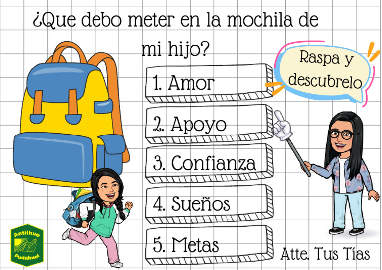 Consejos de Tías para la Mochila | PDF