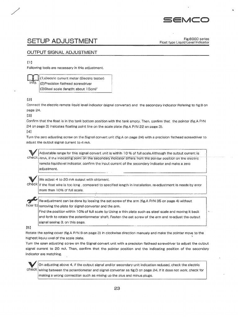 Liquid Level Indicator Manual | PDF | Electrical Connector | Electrical ...