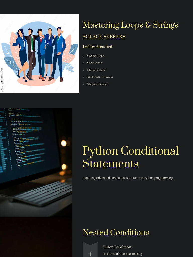 Mastering Python Loops and Strings | PDF | Control Flow | Computer ...