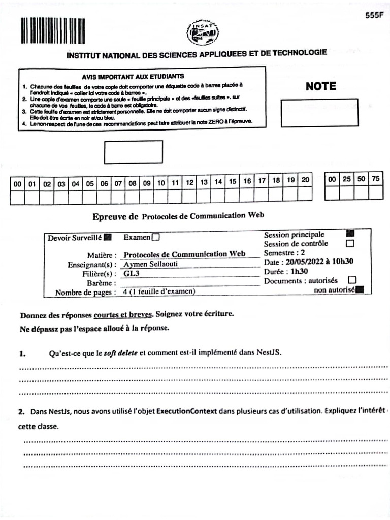 Exam 2022 Pdf