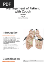 Comprehensive Guide to Cough Management | PDF | Cough | Bronchitis