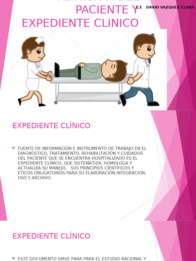 ADMISIÓN DEL PACIENTE Y SUS GENERALIDADES 2 | PDF | Enfermería | Hospital