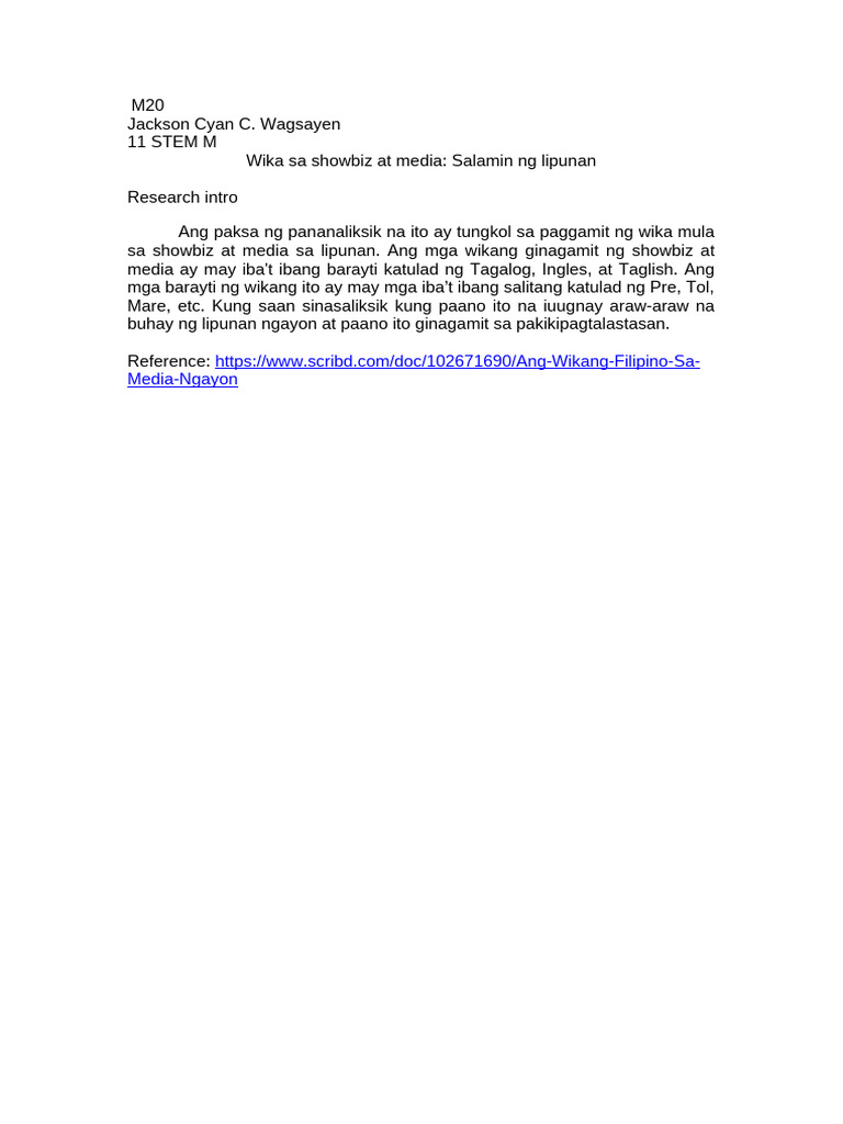 Research Intro Kompan | PDF