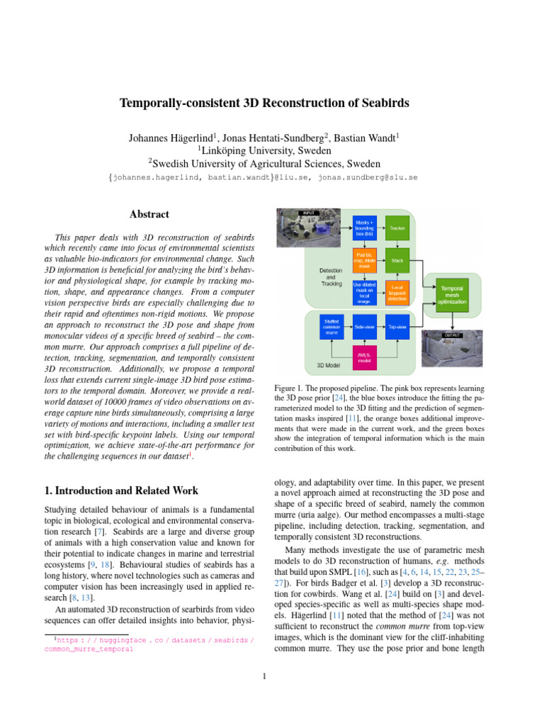 6 Temporally Consistent 3d Recon | PDF | Image Segmentation | 3 D Computer Graphics