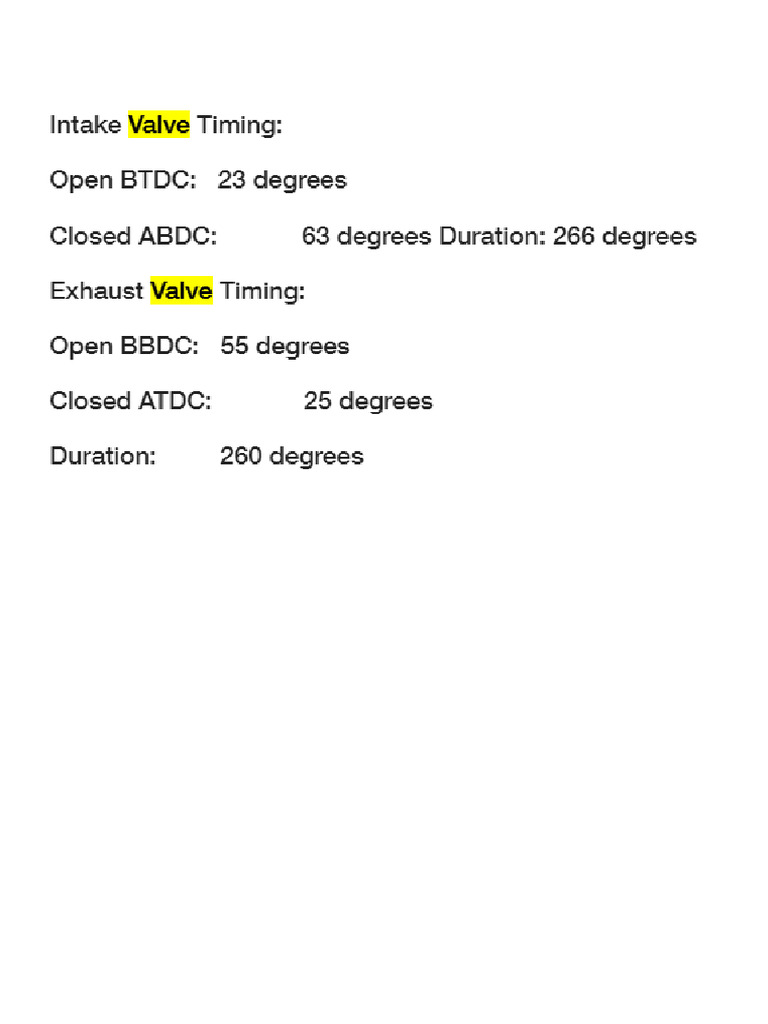 Valve Timing Adjustments ZX4RR | PDF