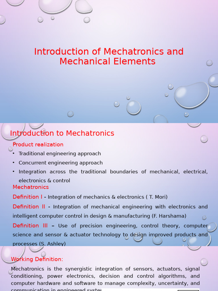 Mechanical Elements | PDF | Belt (Mechanical) | Bearing (Mechanical)