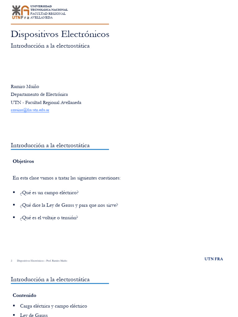 Introduccion A La Electrostatica | PDF | Electricidad | Electrostática