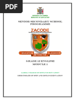 2018 Remedial English Course Content-1 | PDF