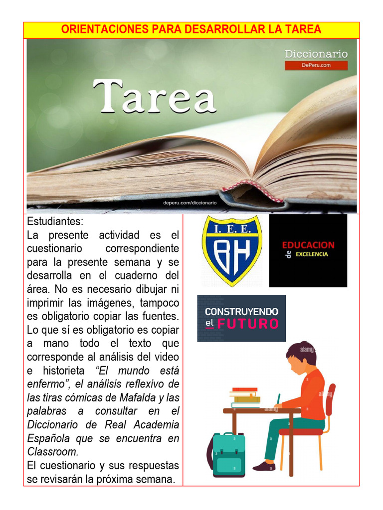 TAREA 06 - DPCC - ANÁLISIS DE VIDEOS E HISTORIETAS - IMPRESIÓN EN EL COLEGIO | PDF