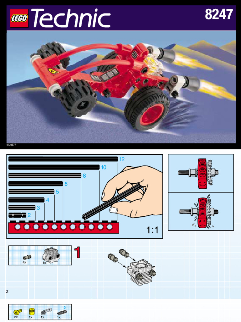 Lego Technic 8247 - Le Buggy Turbo | PDF