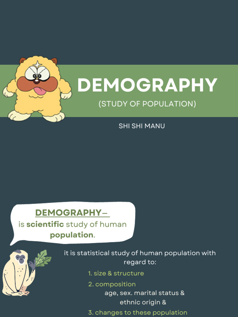 Demography PDF | PDF