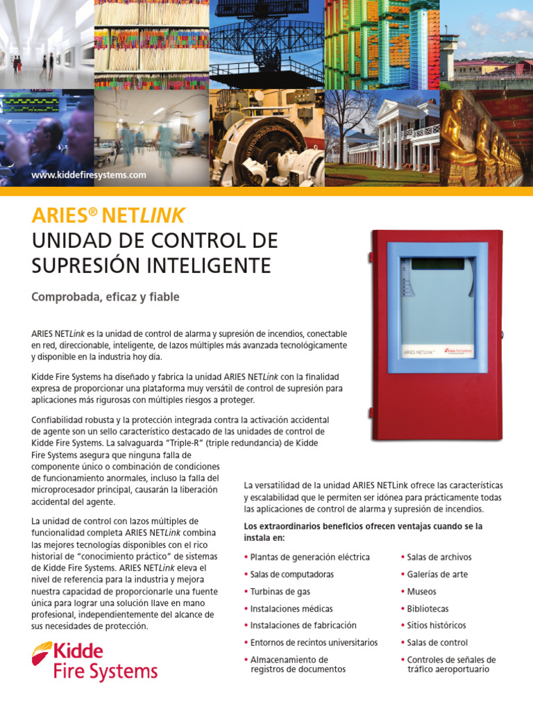 ARIES NETLink Intelligent Suppression Control Unit Spanish SS K 103 | PDF | Ingenieria Eléctrica ...