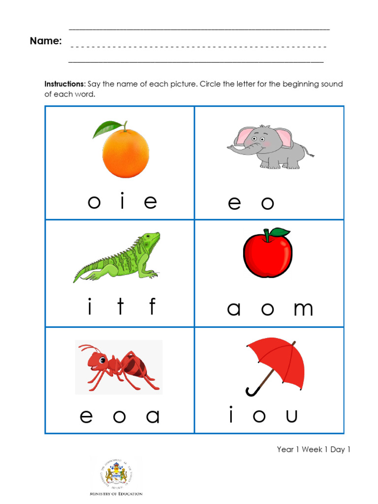 Literacy Year 1 Term 3 - 2021 - Week 1 | PDF | Writing | Learning