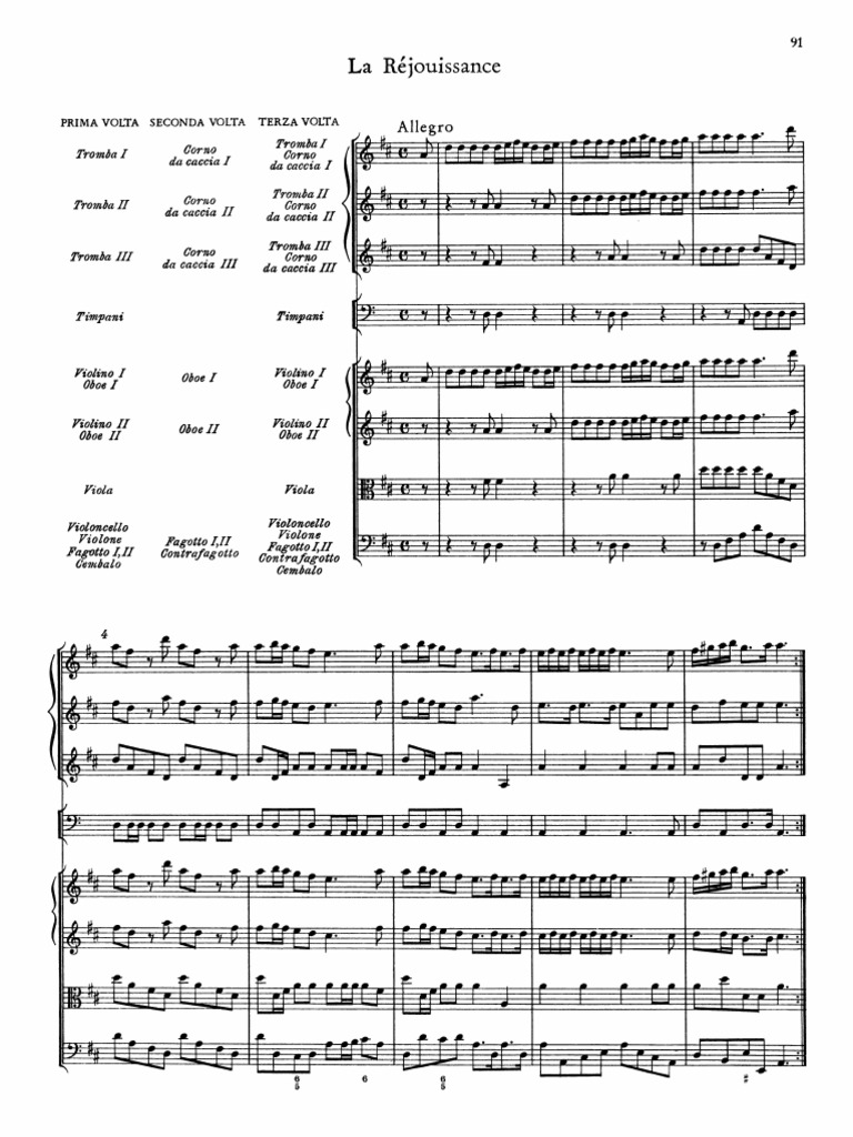 Haendel. La Réjouissance | PDF