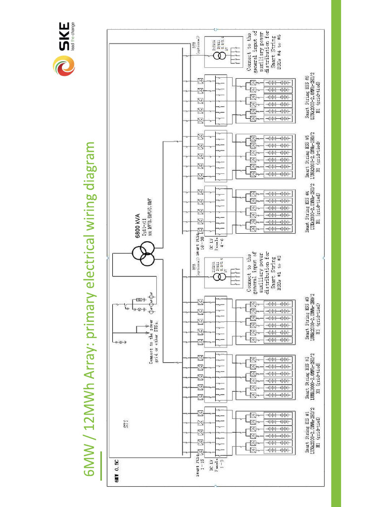 BESS Layout and SLD | PDF