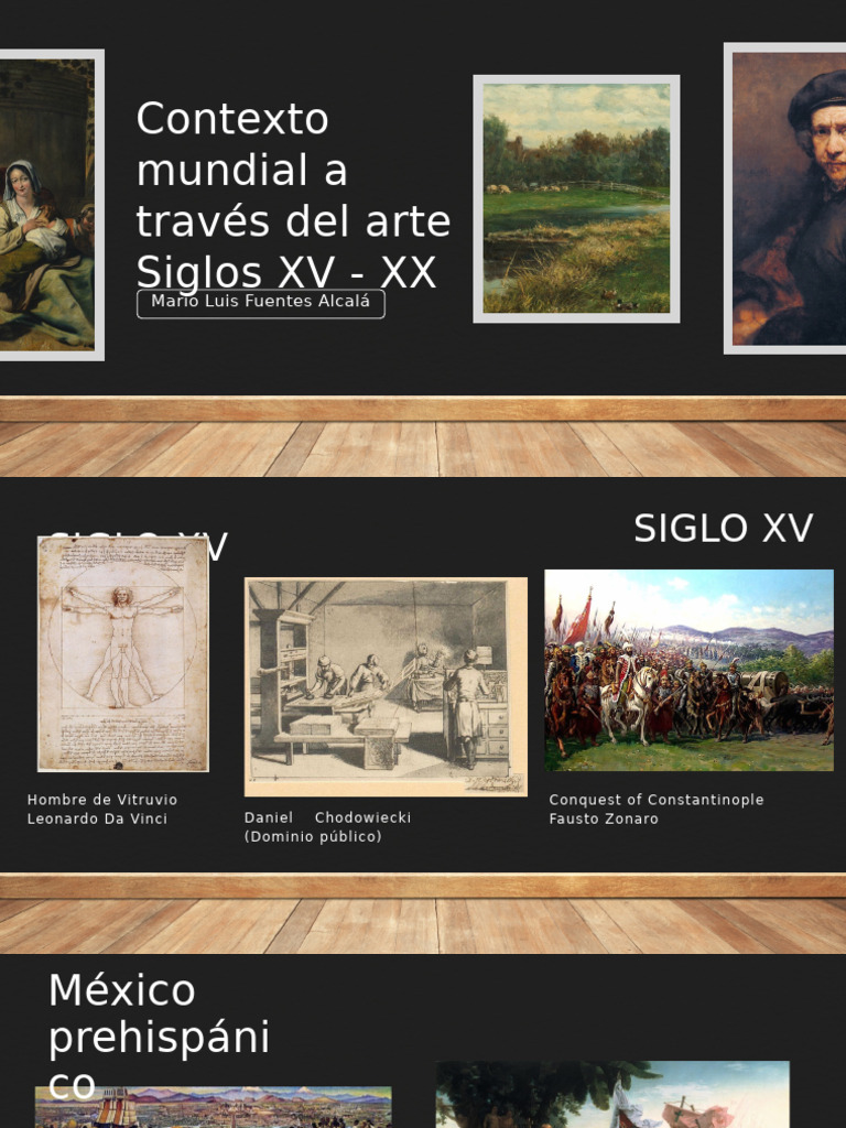 Siglo XV - Siglo XX - VR | PDF