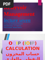 OIIP and STOIIP Calculation Methods | PDF | Petroleum Reservoir | Porosity