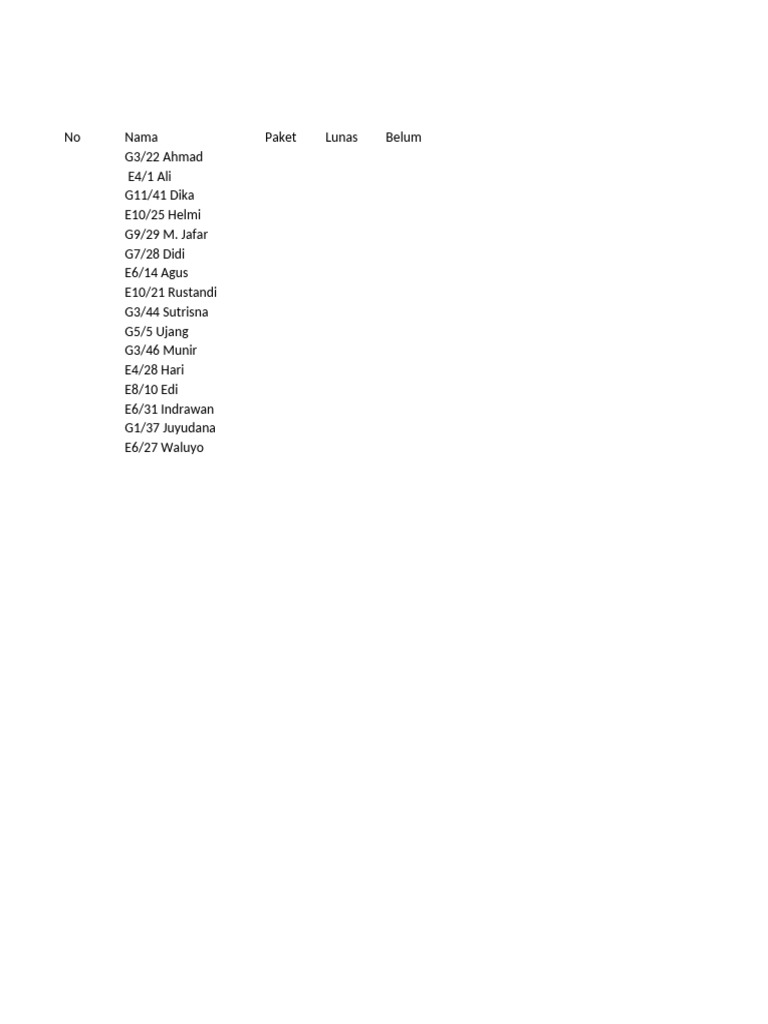 Data Excel Pdf 6464
