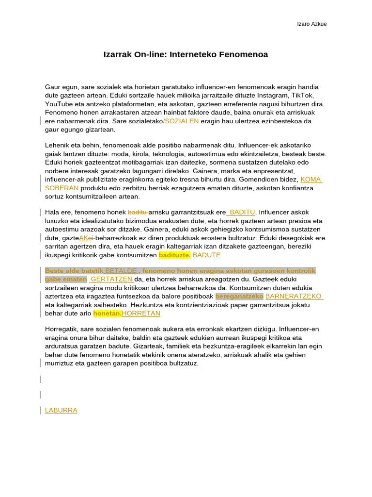 Izarrak On-Line (Izaro) | PDF