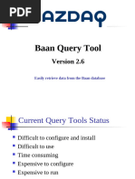 BAAN IV System Training Guide | PDF | Menu (Computing) | Login