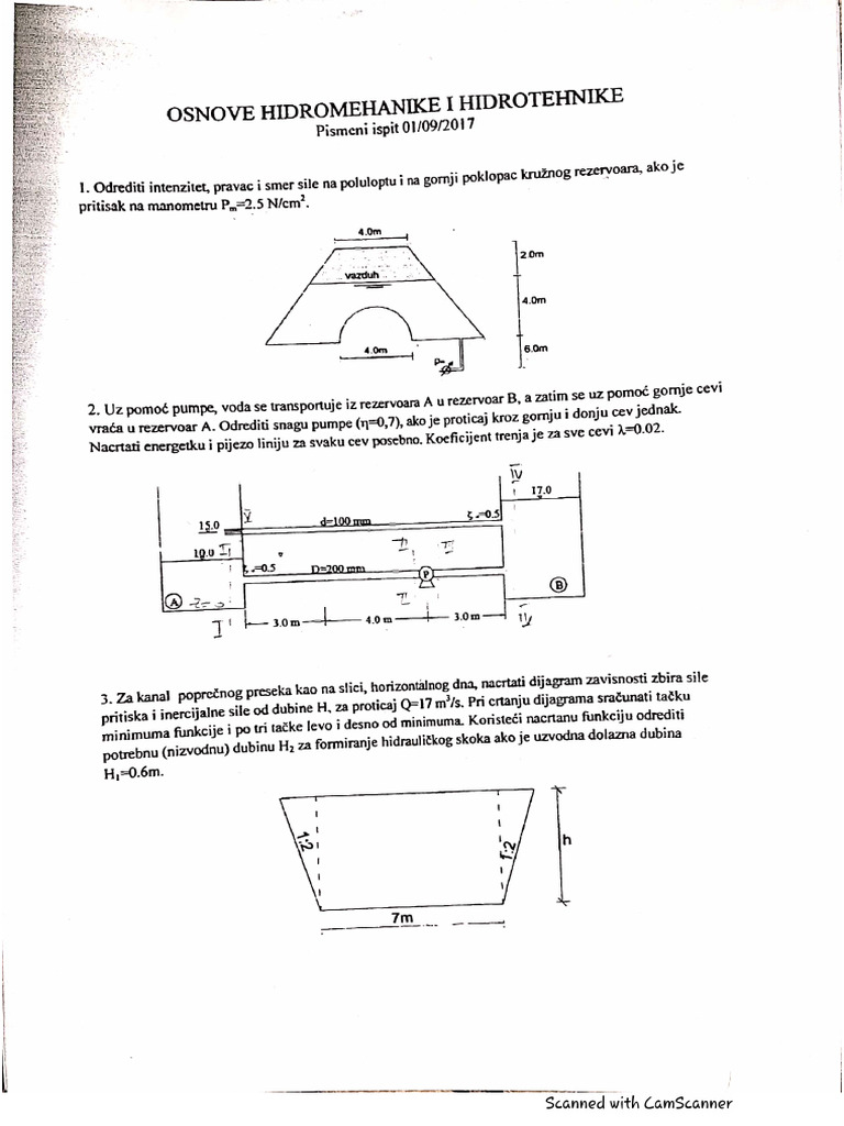 Kol HiDROMEHANIKA | PDF