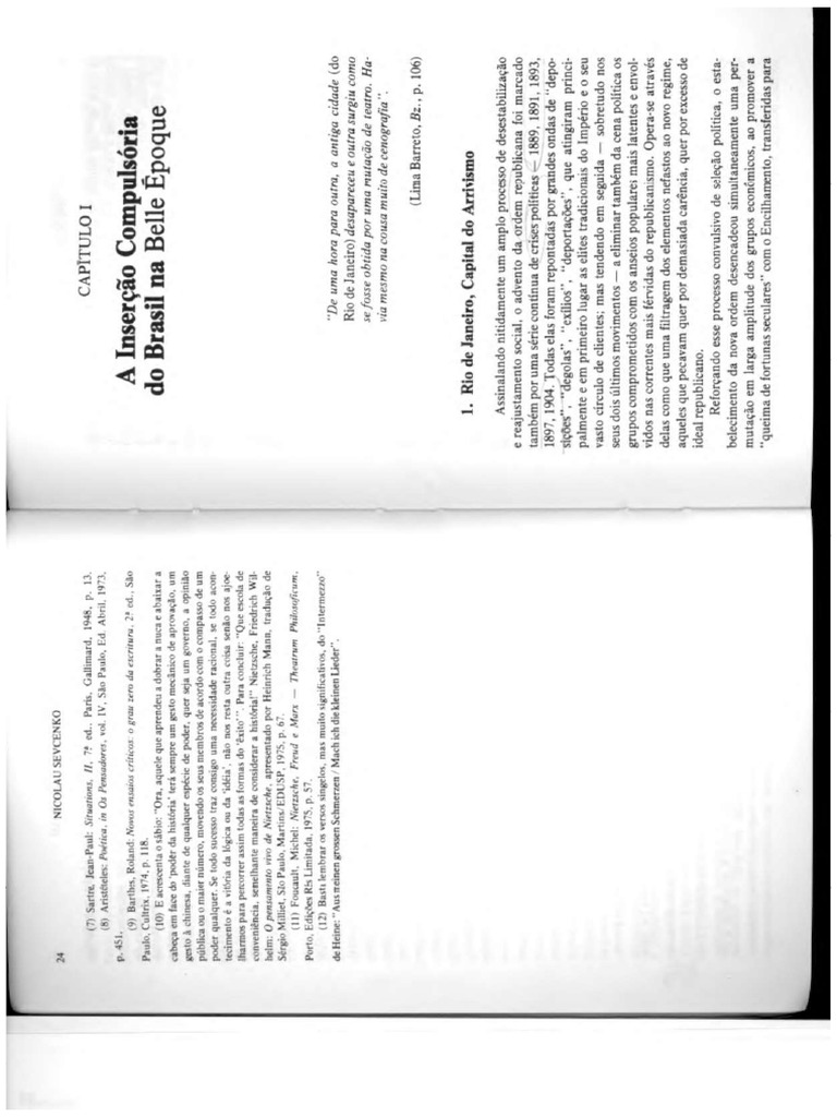 Nicolau Sevcenko | PDF