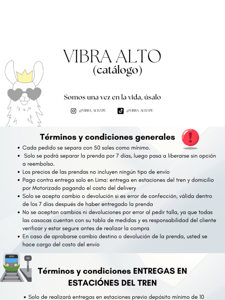 Vibra Alto Catalogo O. | PDF