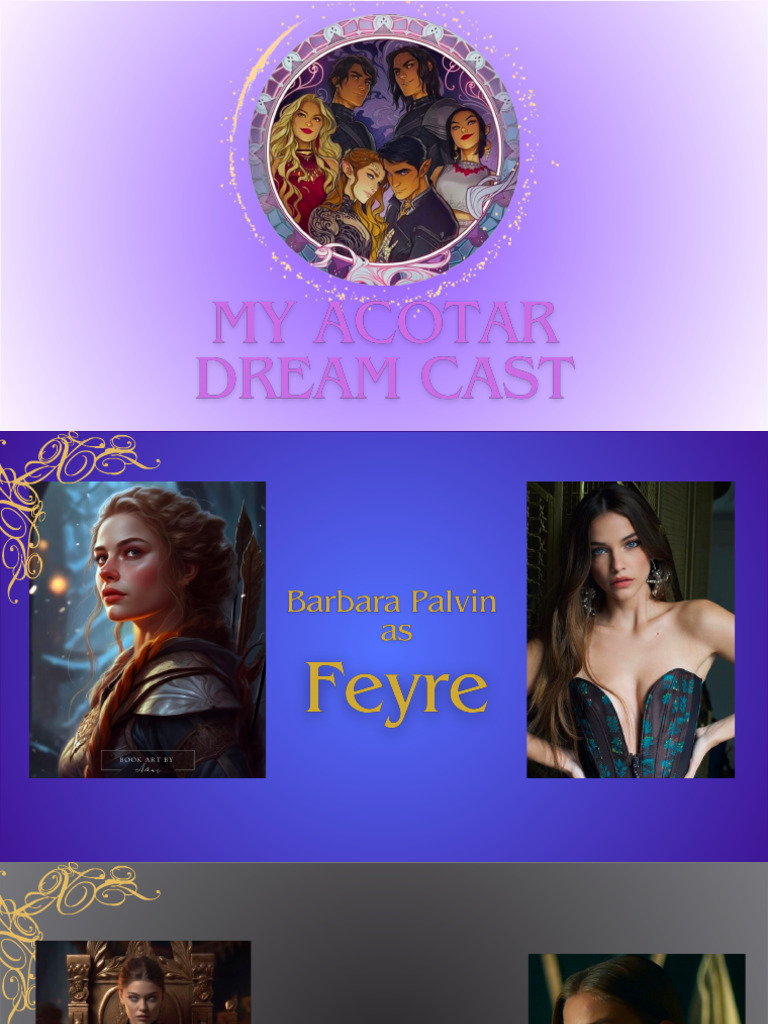My Acotar Dream Cast | PDF