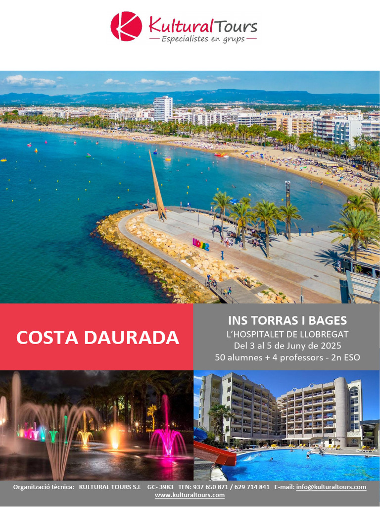 Torras I Bages - Costa Daurada - Juny 25 | PDF
