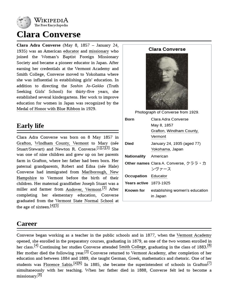 Clara_Converse | PDF