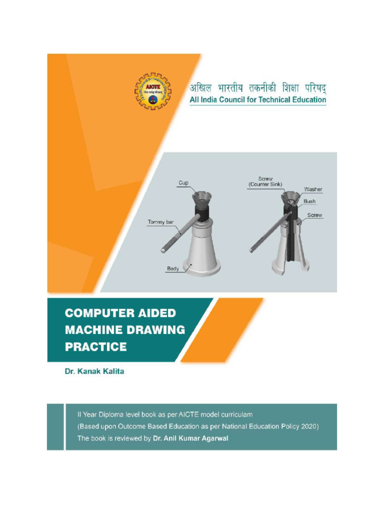 Diploma-Computer Aided Machine Drawing Practice-Final - Com | PDF ...