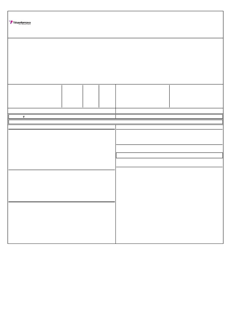 Teleperformance | PDF | Taxes | Salary