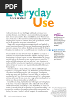Everyday Use by Alice Walker | PDF