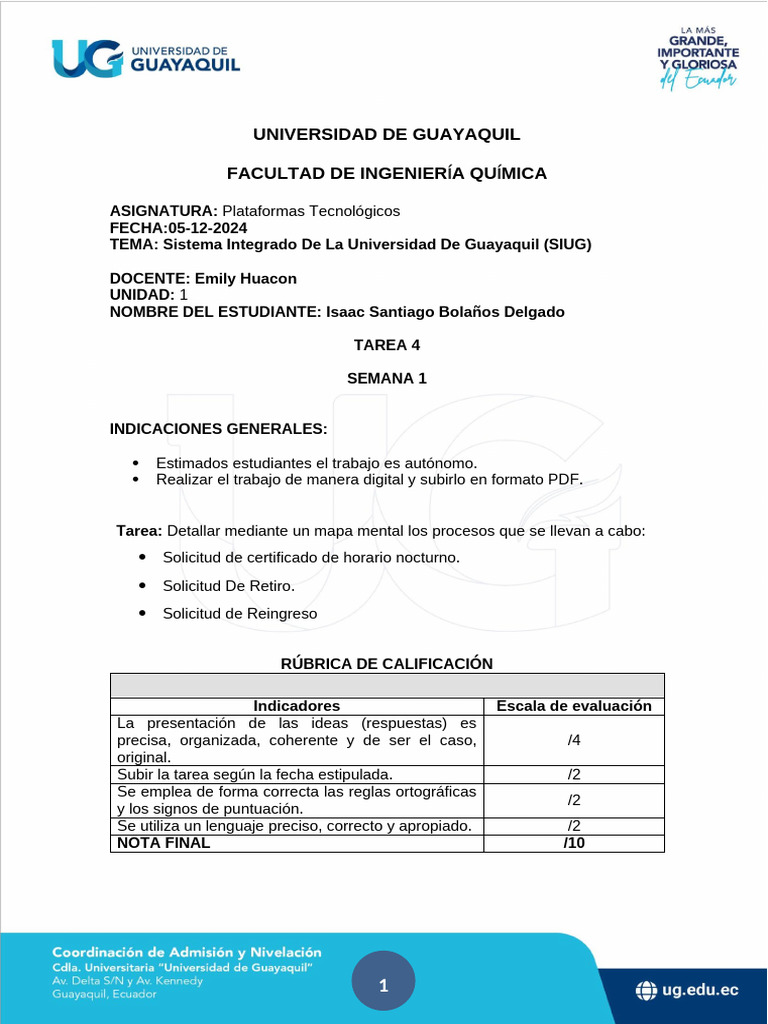 Tarea u1 Clase 4 s1 Estudiante | PDF Tarea u1 Clase 4 s1 Estudiante | PDF