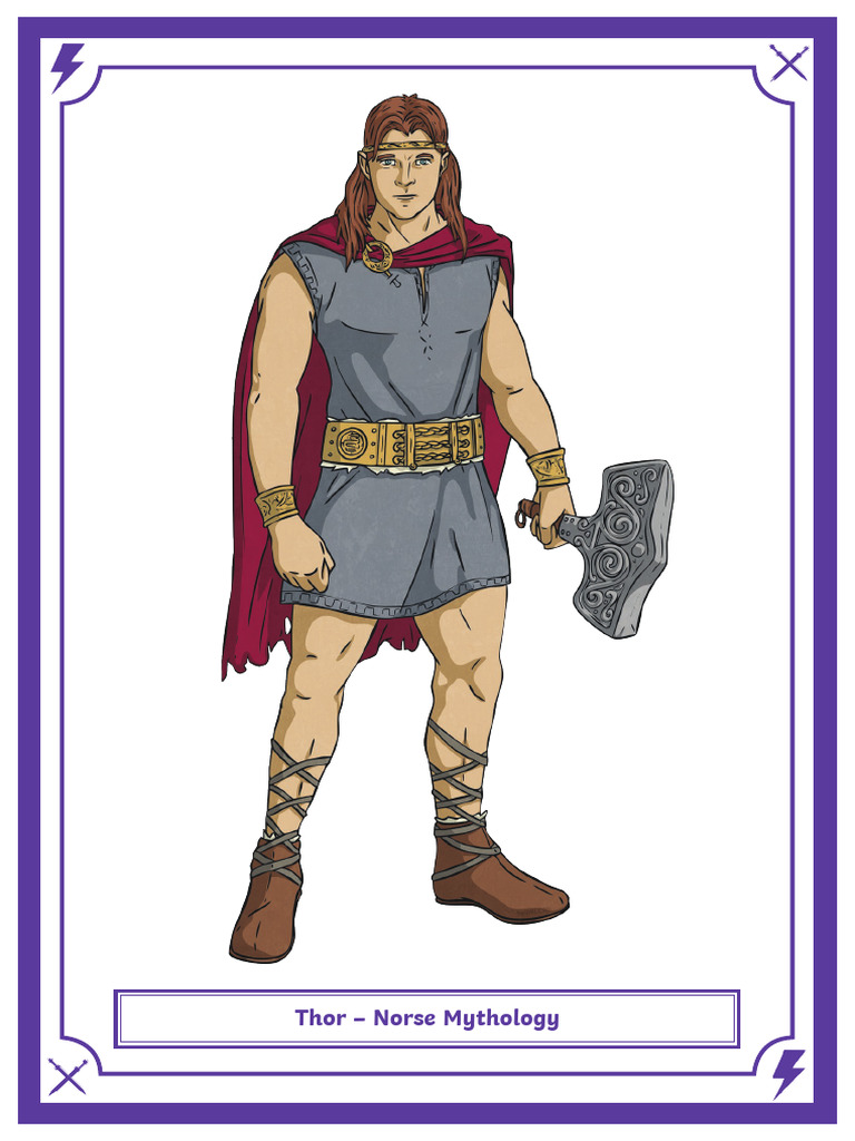 Myths and Legends Characters Labelled | PDF