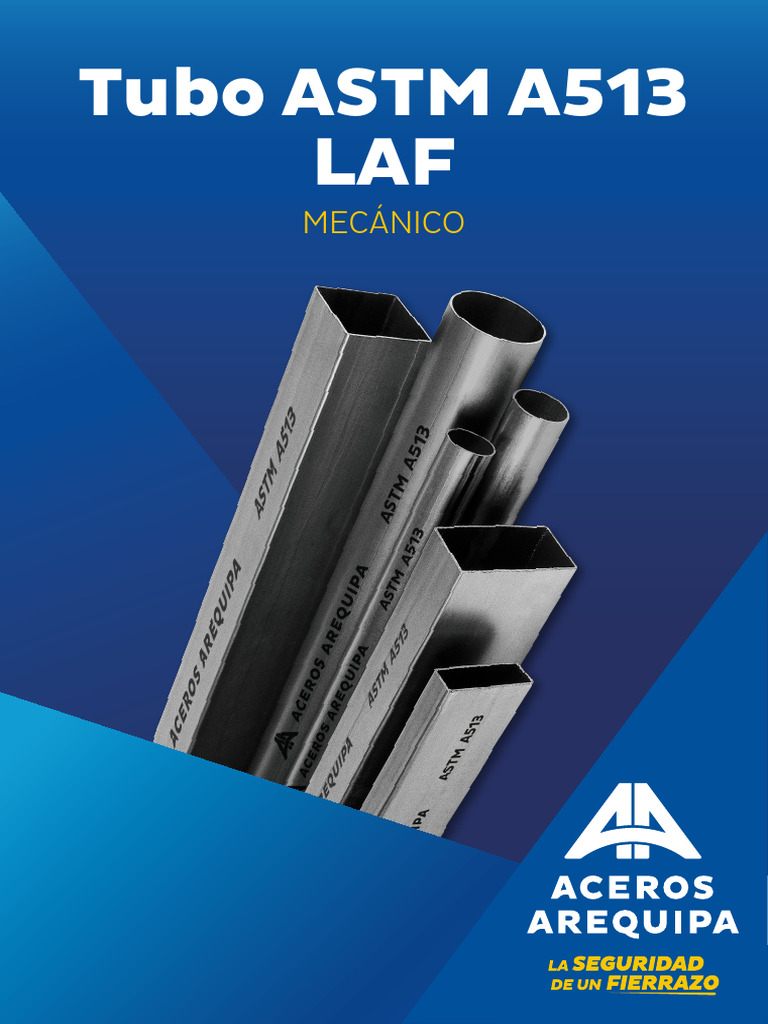 Tubo Astm A513 Laf | PDF | Acero | Laminado (metalmecánica)