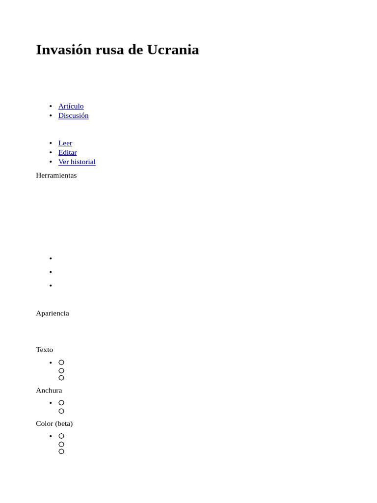 Rusia Ucrania | PDF | Conflictos | Relaciones Internacionales