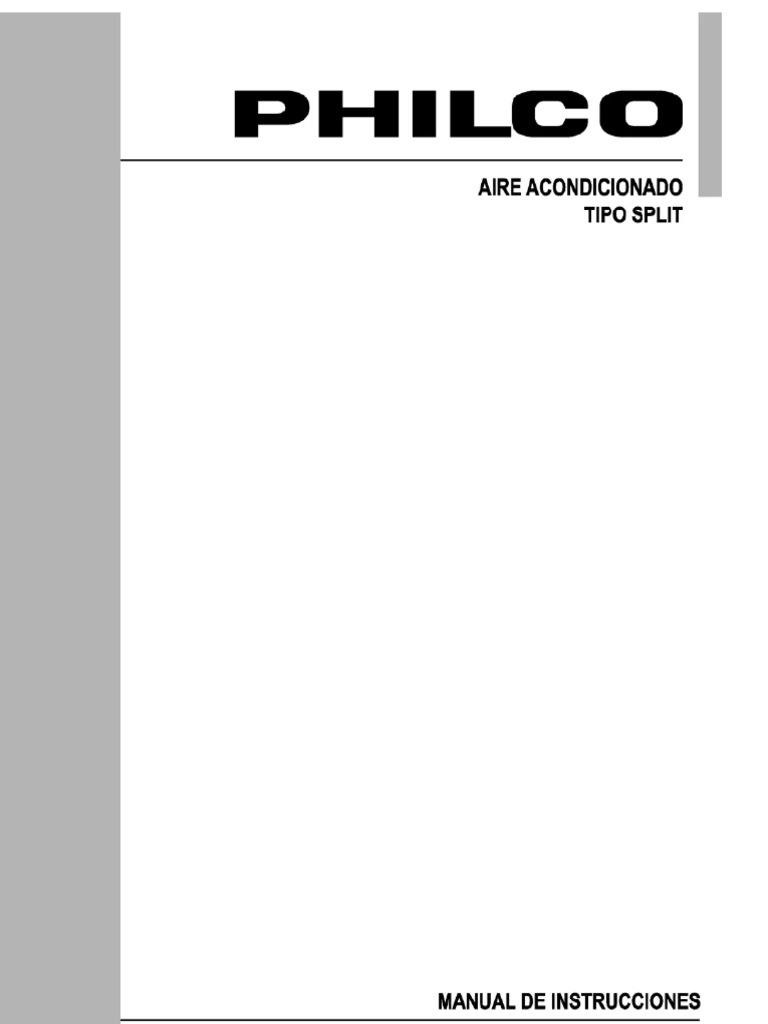 Manual de Usuario Philco PHS32H20 (41 Páginas) | PDF