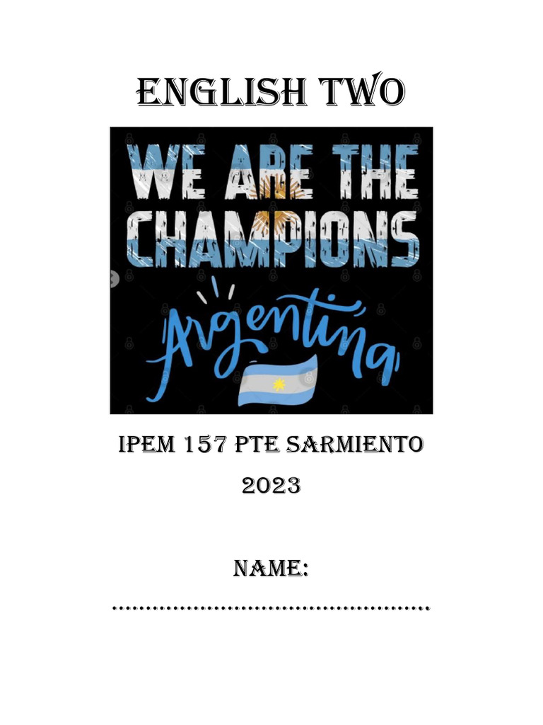 Cuadernillo 2do 2023 | PDF | Linguistics | Linguistic Morphology