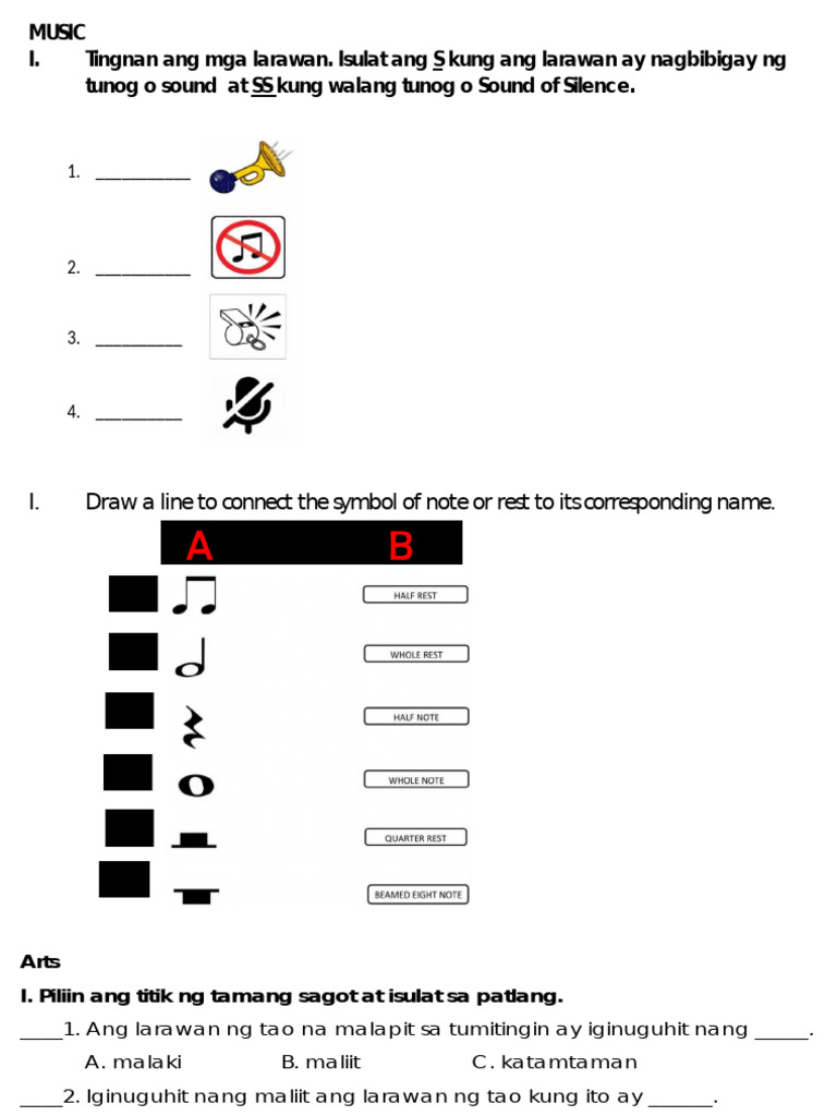 in Mapeh and Math Summative | PDF