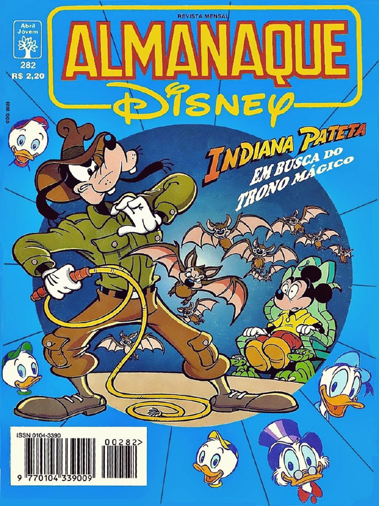 Almanaque Disney - #282 - Janeiro 1995 - Ed. Abril - Compressed | PDF