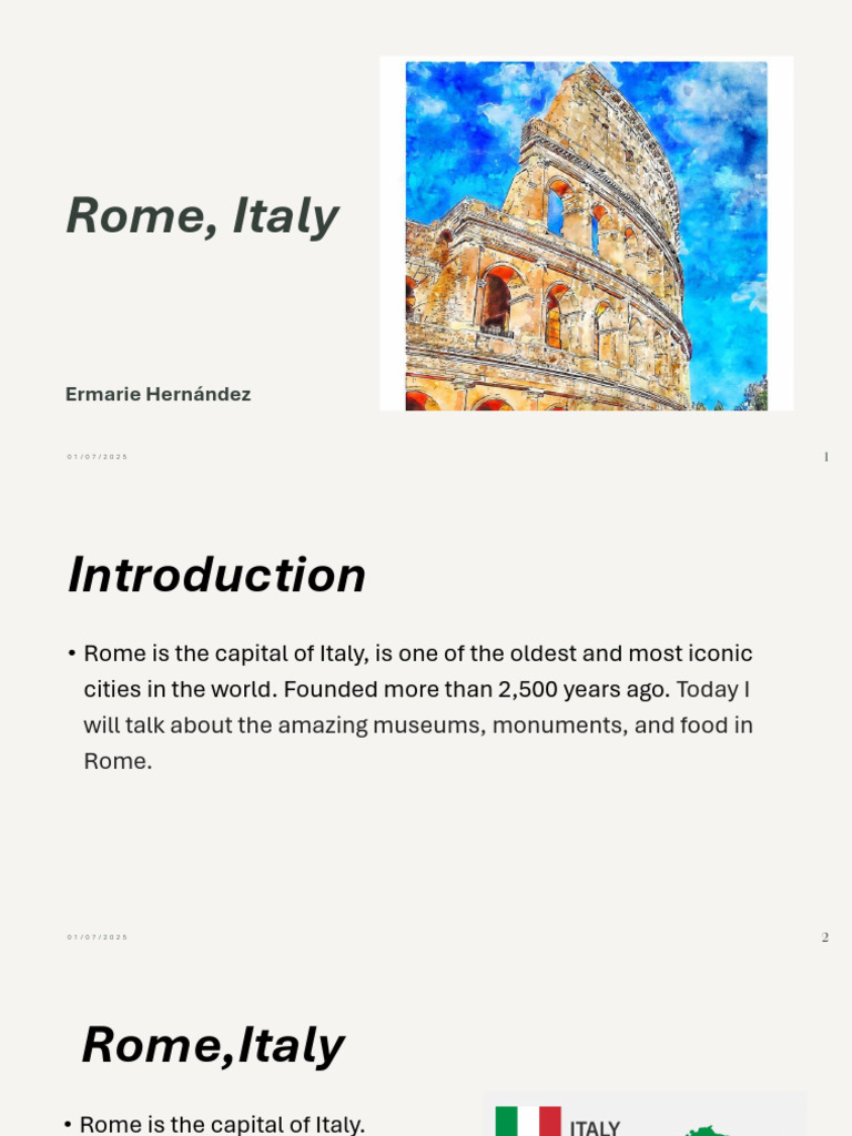 Rome, Italy | PDF