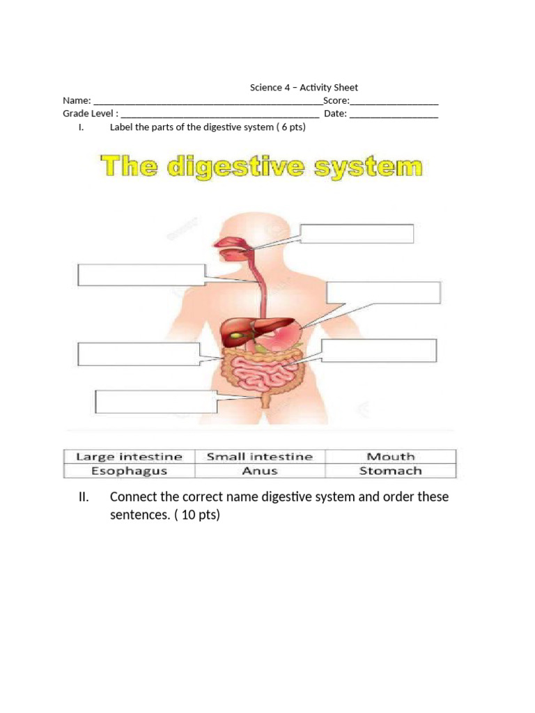 Science 4 q2 Activity Sheet | PDF