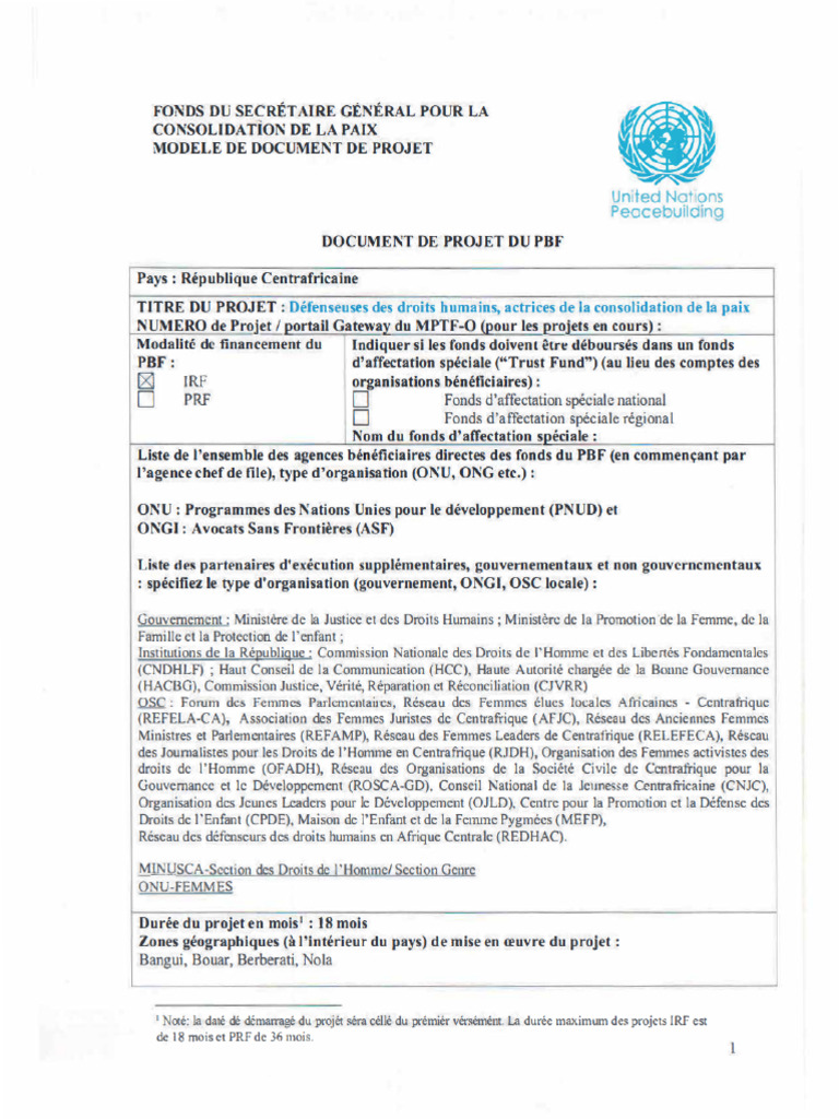 Prodoc GTW 210212 0 | PDF