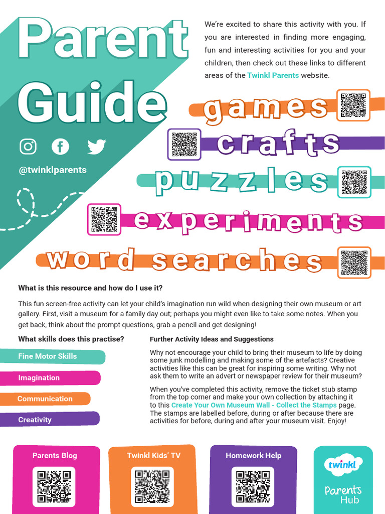 T Par 1643031679 Design Your Own Museum Ages 5 11 - Ver - 2 | PDF | Museum