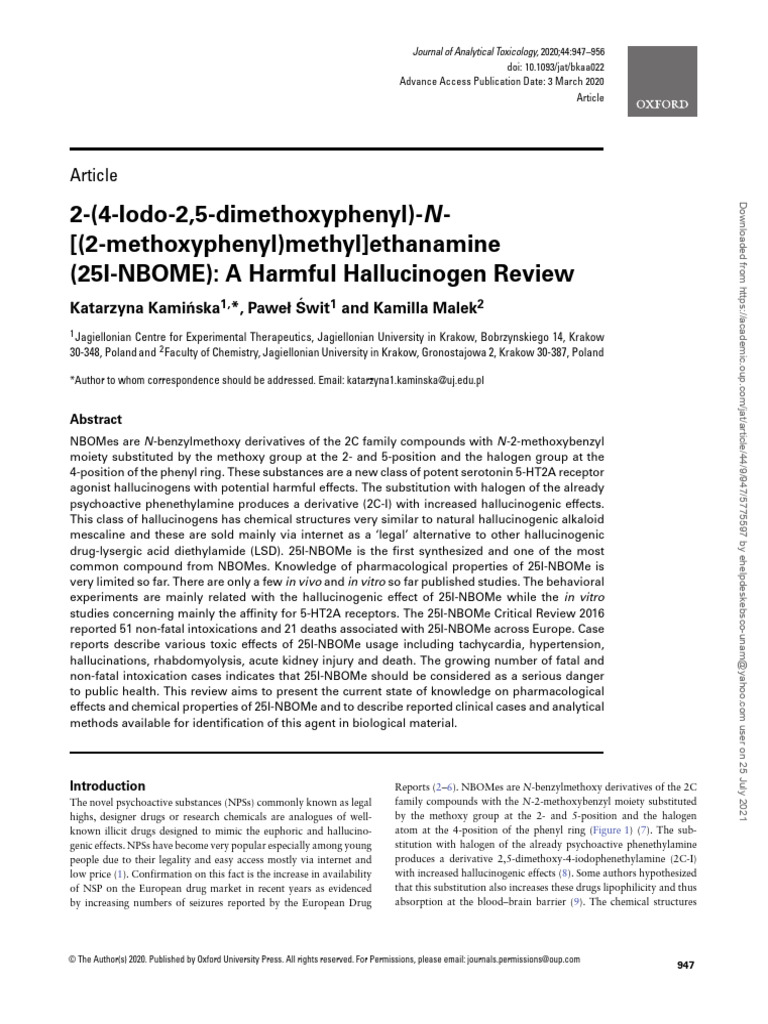 A Harmful Hallucinogen Review | PDF | Psychoactive Drugs | Drugs