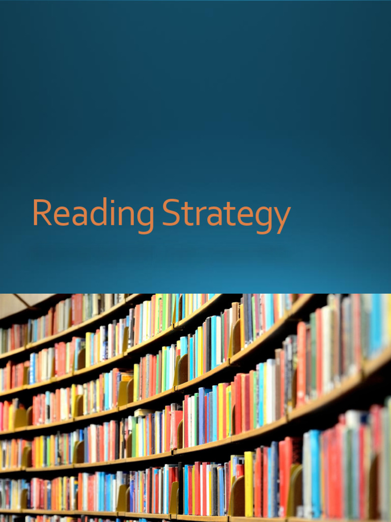 Reading Strategy, Sources, PDF | PDF