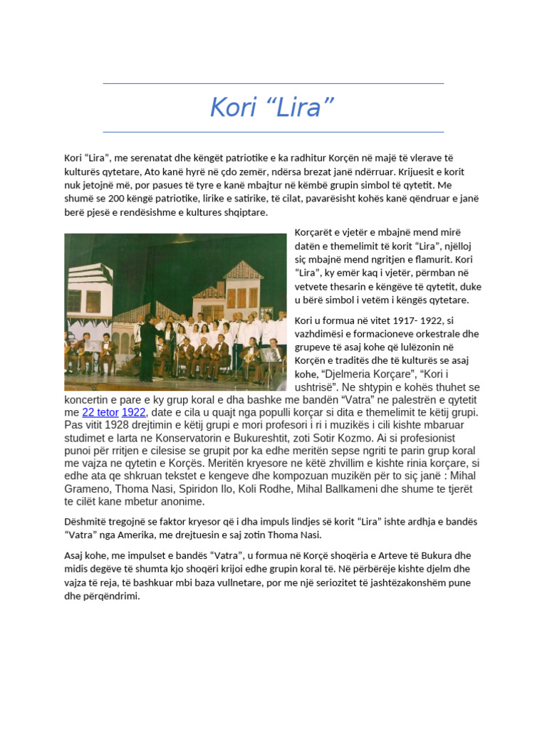 Kori “Lira” | PDF