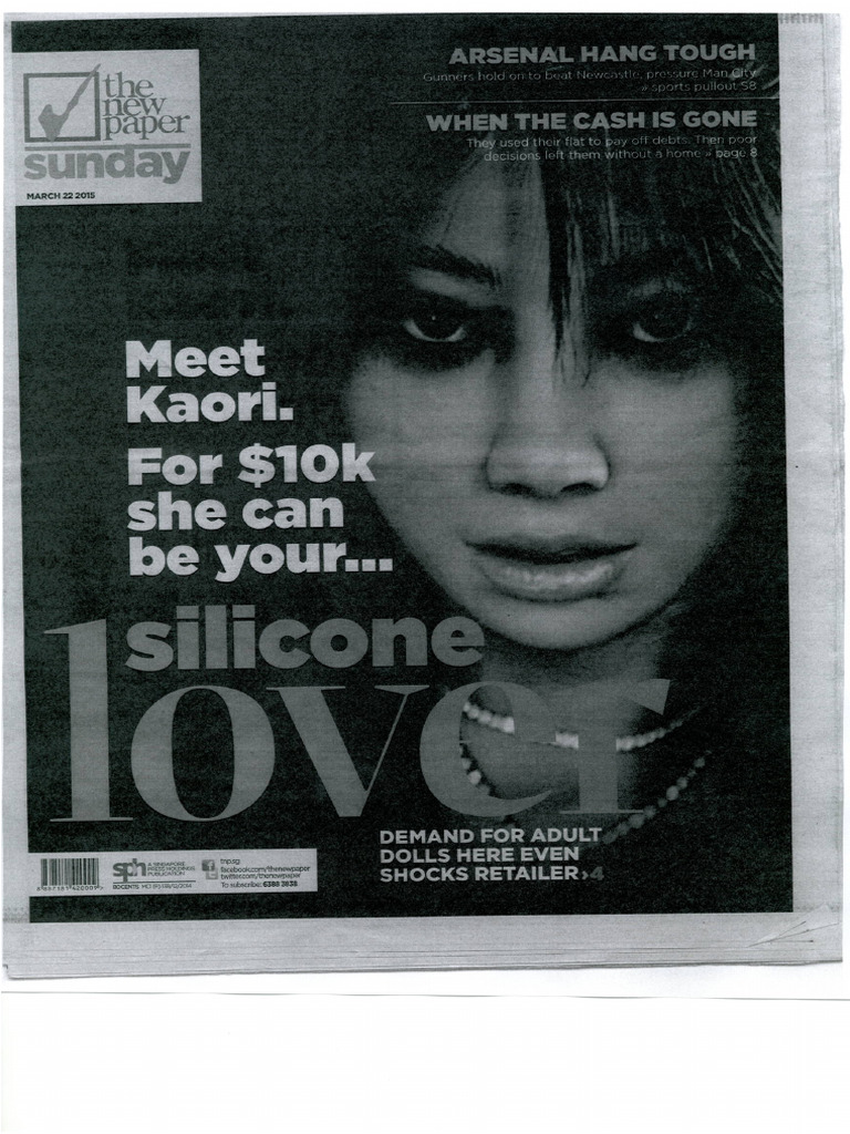 The Newpaper On Human Sized Dolls | PDF