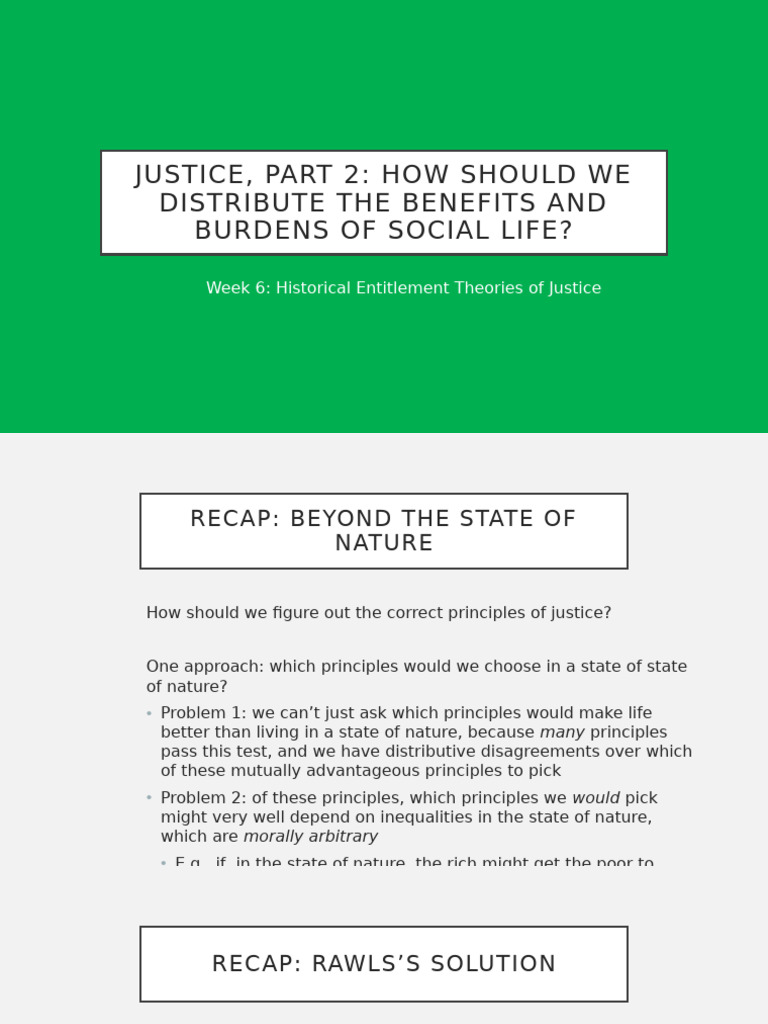Part II - Historical Entitlement Slides | PDF | Justice | Crime & Violence